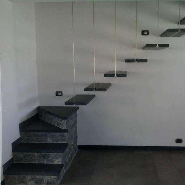 Slate step - BLACK SLATE - MAP Slate Srl