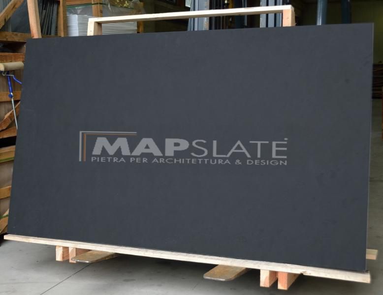 Slate stone slab - BLACK SLATE SLABS - MAP Slate Srl - black