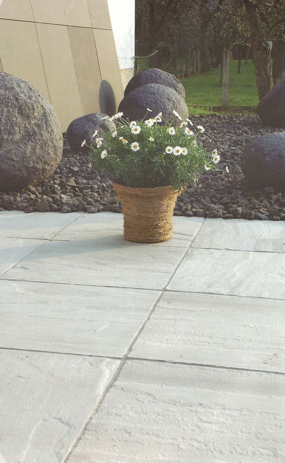 Natural stone paving slab - SANDSTONES GREY - MAP Slate Srl - quartz ...