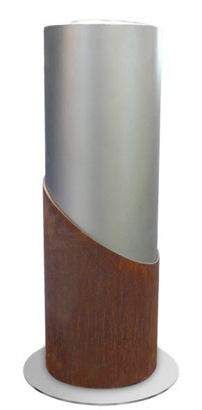 Security post - Design espaces - stainless steel / removable