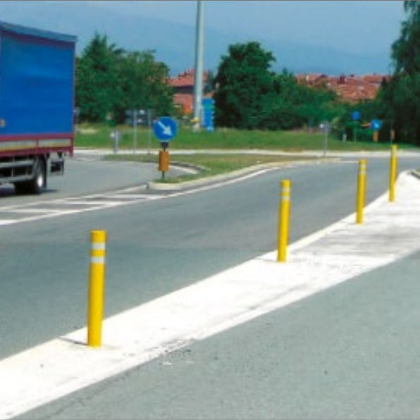 Security post - Baliza D80 - Sabacaucho - elastomeric / high / reflective