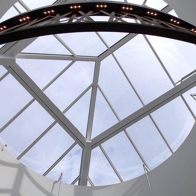 Fixed glass roof - STEP - VITRAL