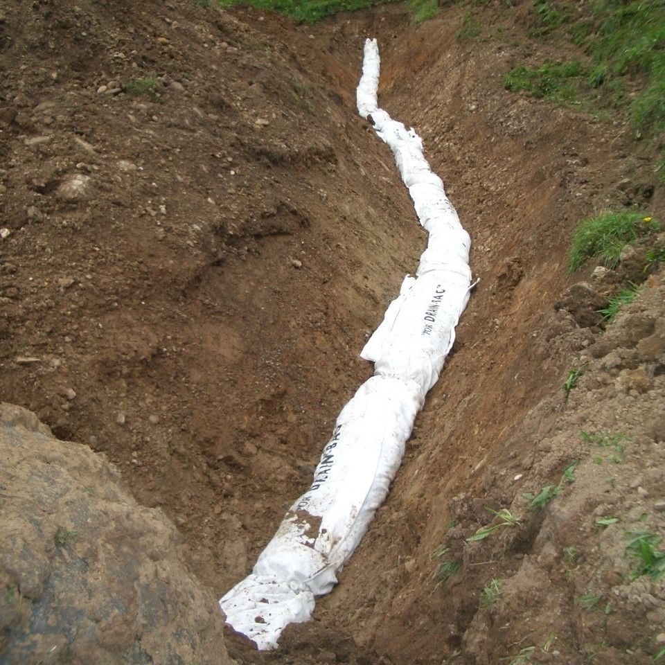 Non-woven draining sheet - Drain-Bag - MISAPOR - fabric / protection ...