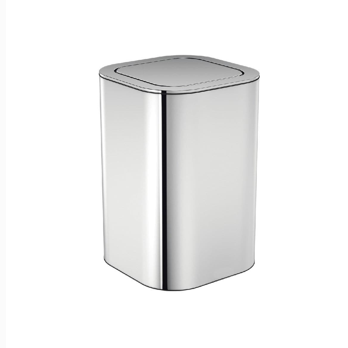 Bathroom waste bin - MORGAN - Ceramicas Gala - freestanding / stainless ...