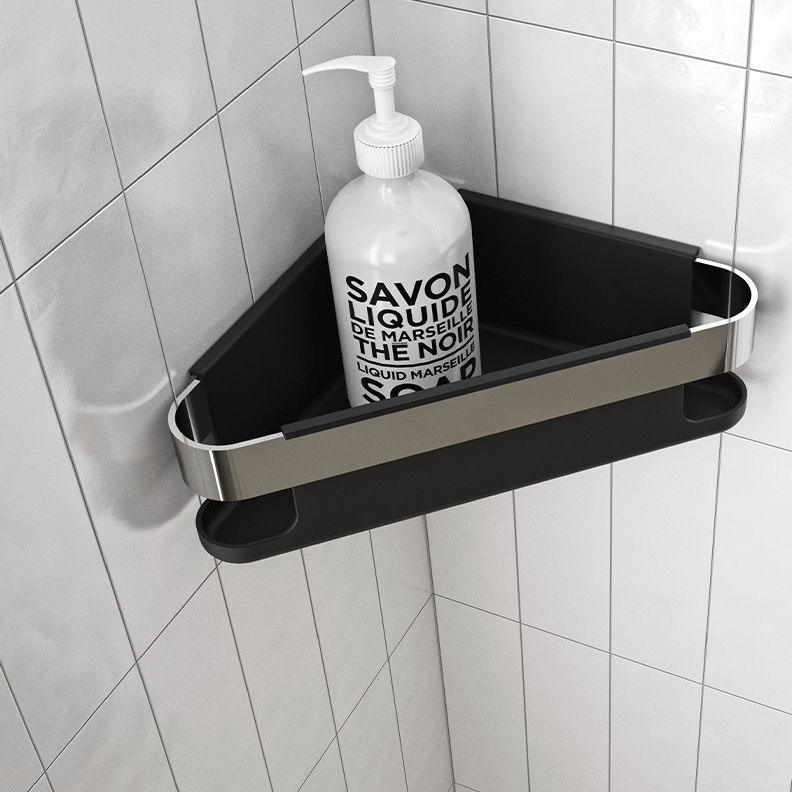 Corner shower tray - MORGAN - Ceramicas Gala - raised / chromed metal ...
