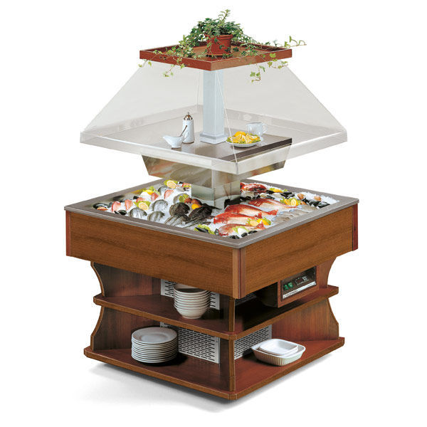 Counter refrigerated display case - OASI 4 M FISH - TECFRIGO SPA - for ...