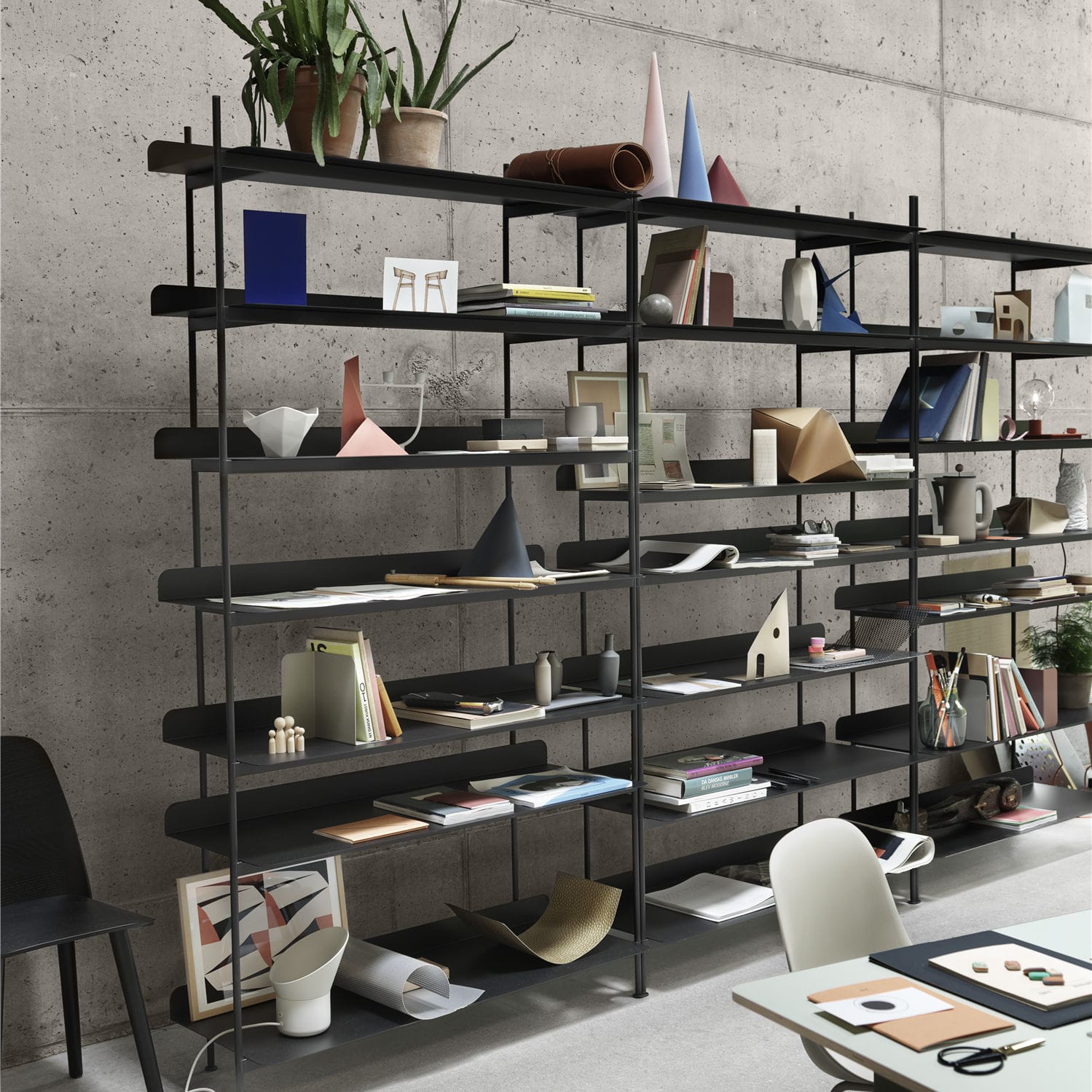 Self-supporting shelving system - COMPILE - Muuto - contemporary ...