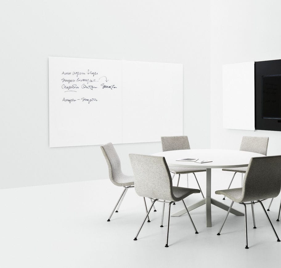 Magnetic board - MAGVISION E3 - ABSTRACTA - white / wall-mounted ...