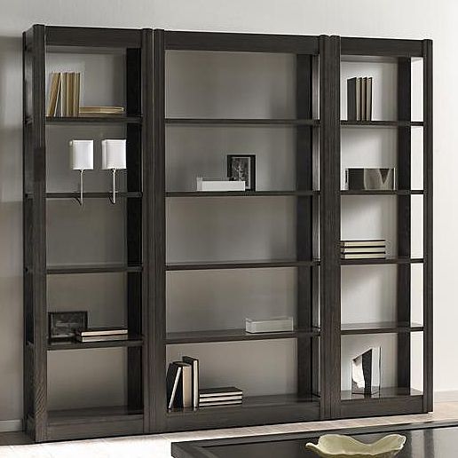 Modular shelf - T-582 - ArtesMoble - high / contemporary / walnut
