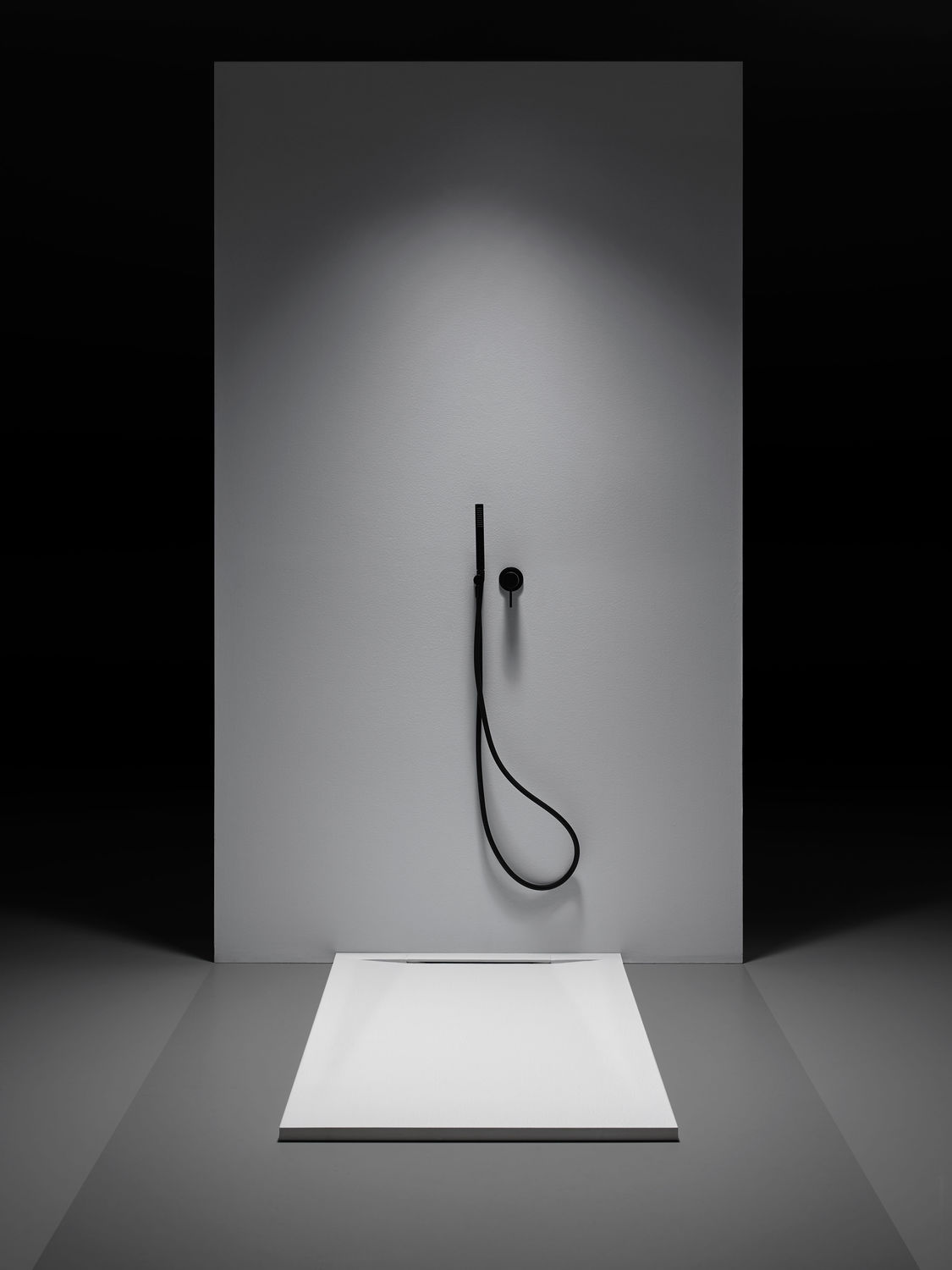 Rectangular shower base - Vento - RESIGRES - above floor / flush ...