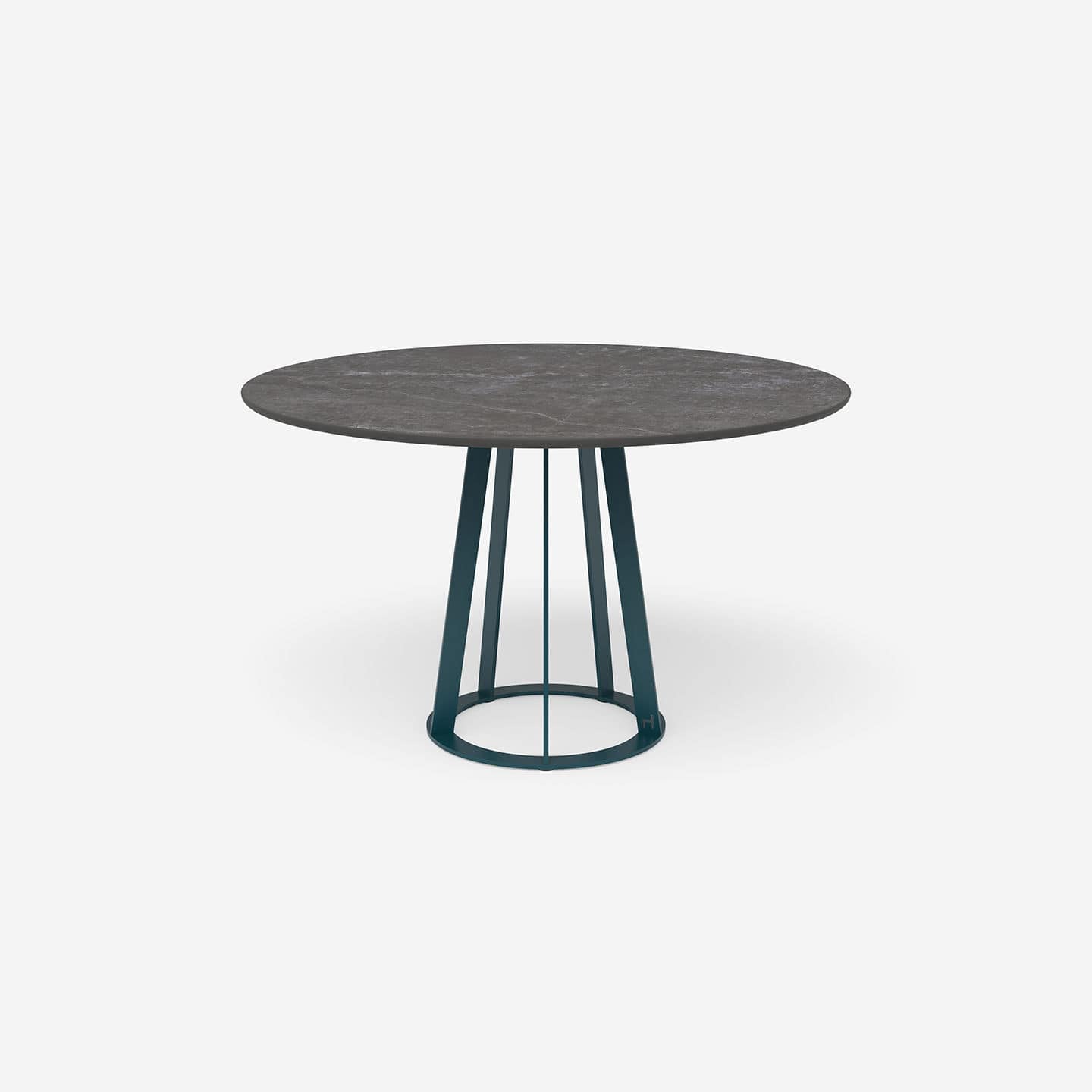 Contemporary dining table - Plat-O Round 5 - HALDANE - Dekton ...
