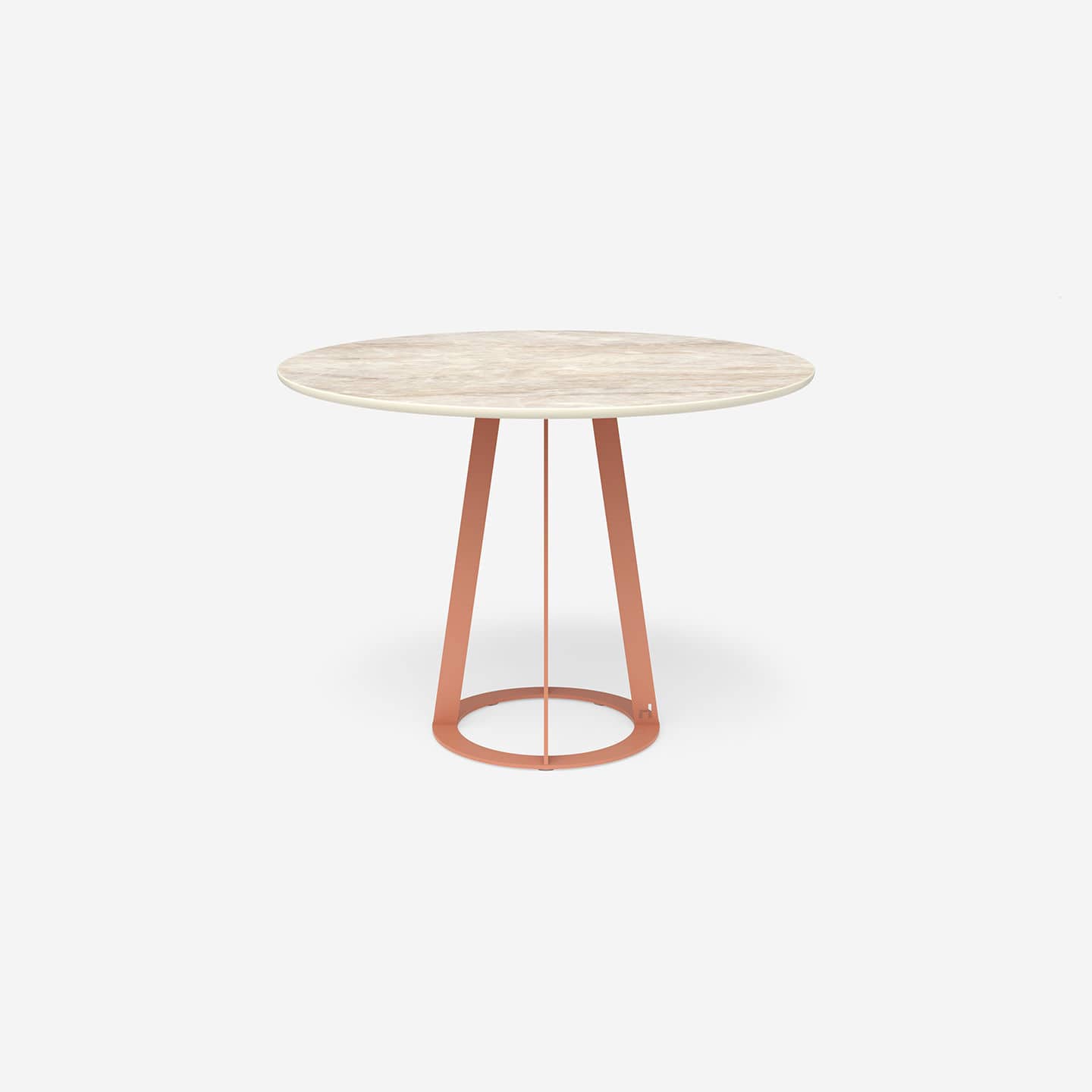Contemporary dining table - Plat-O Round 4 - HALDANE - Dekton ...