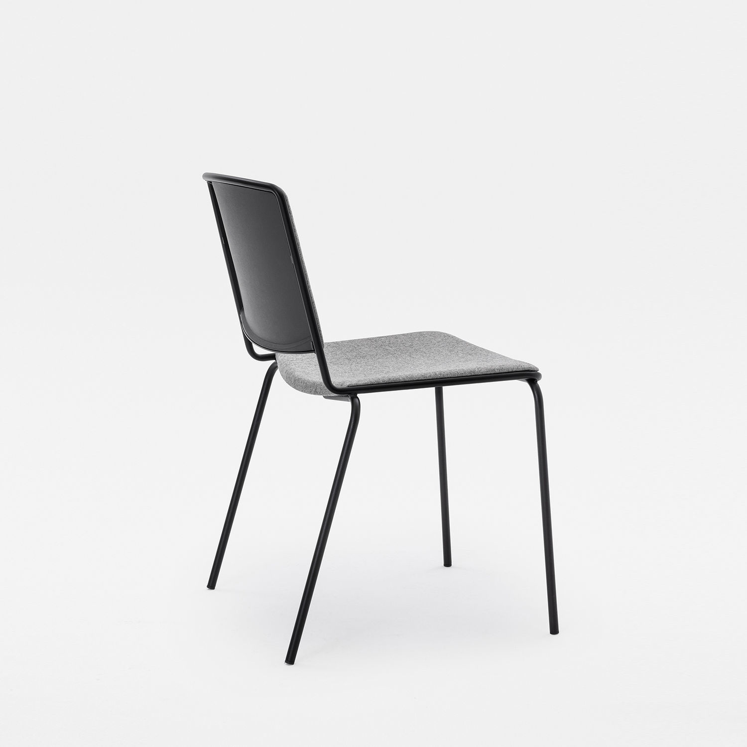 Contemporary visitor chair - VEA - Mara - indoor / fabric / polypropylene