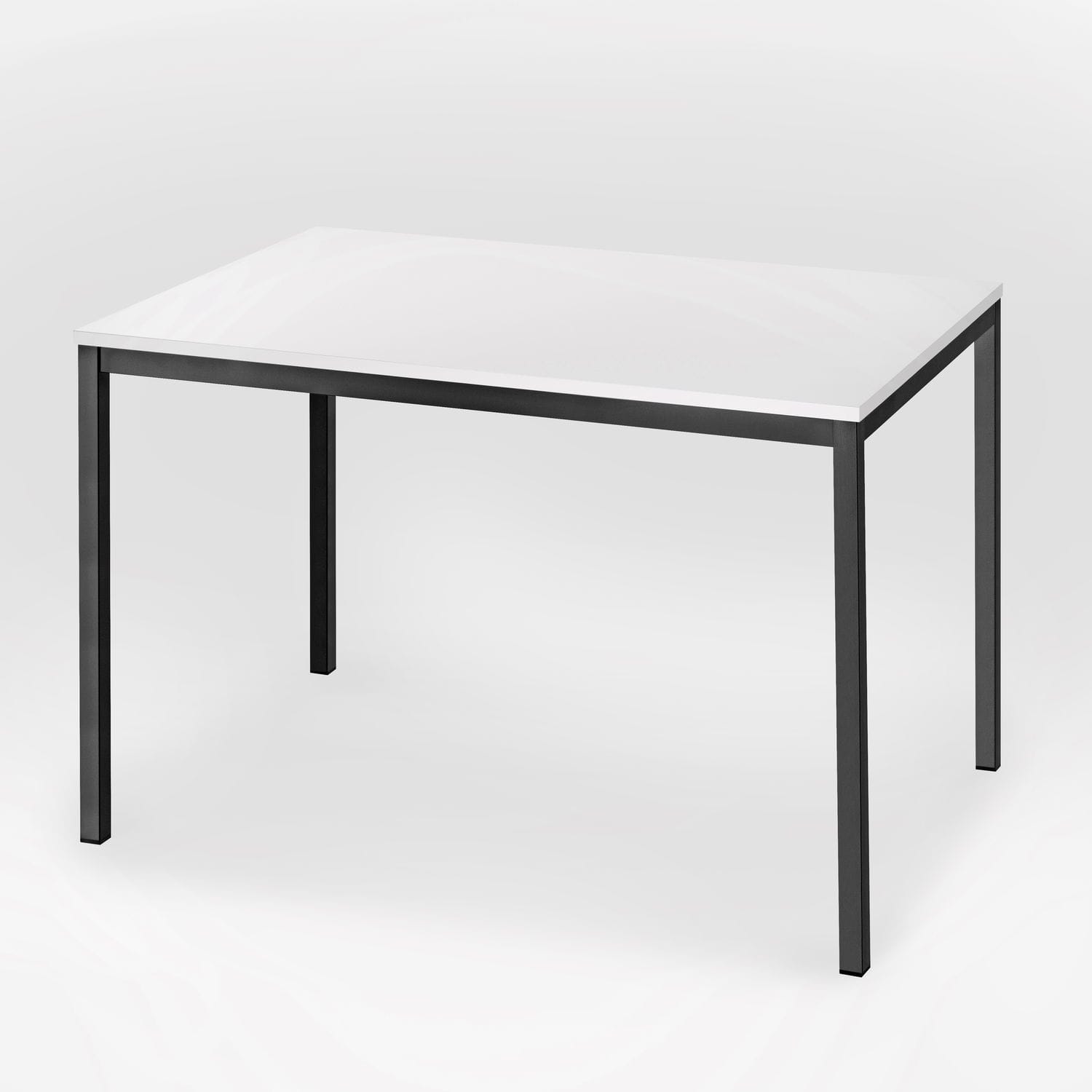 Contemporary work table - 210 - Mara - laminate / melamine / stainless ...