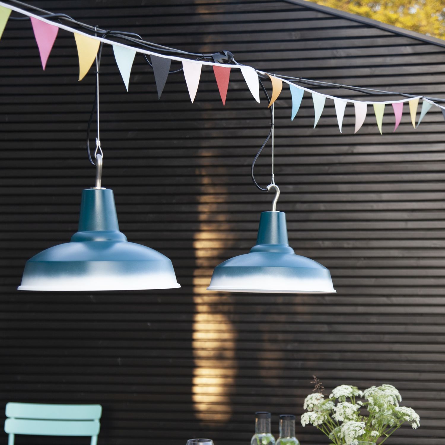 Pendant lamp - HOOK - Eleanor Home - aluminum / industrial style / corded