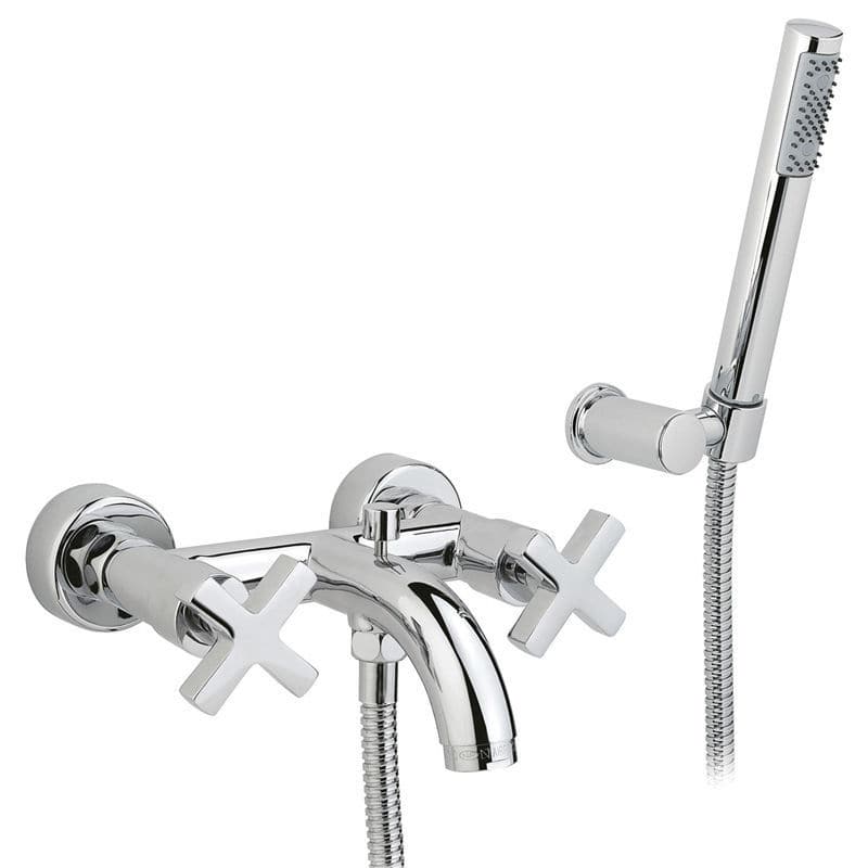 Double-handle shower mixer tap - 950.2202 - Aqua Prestige - for bathtub ...
