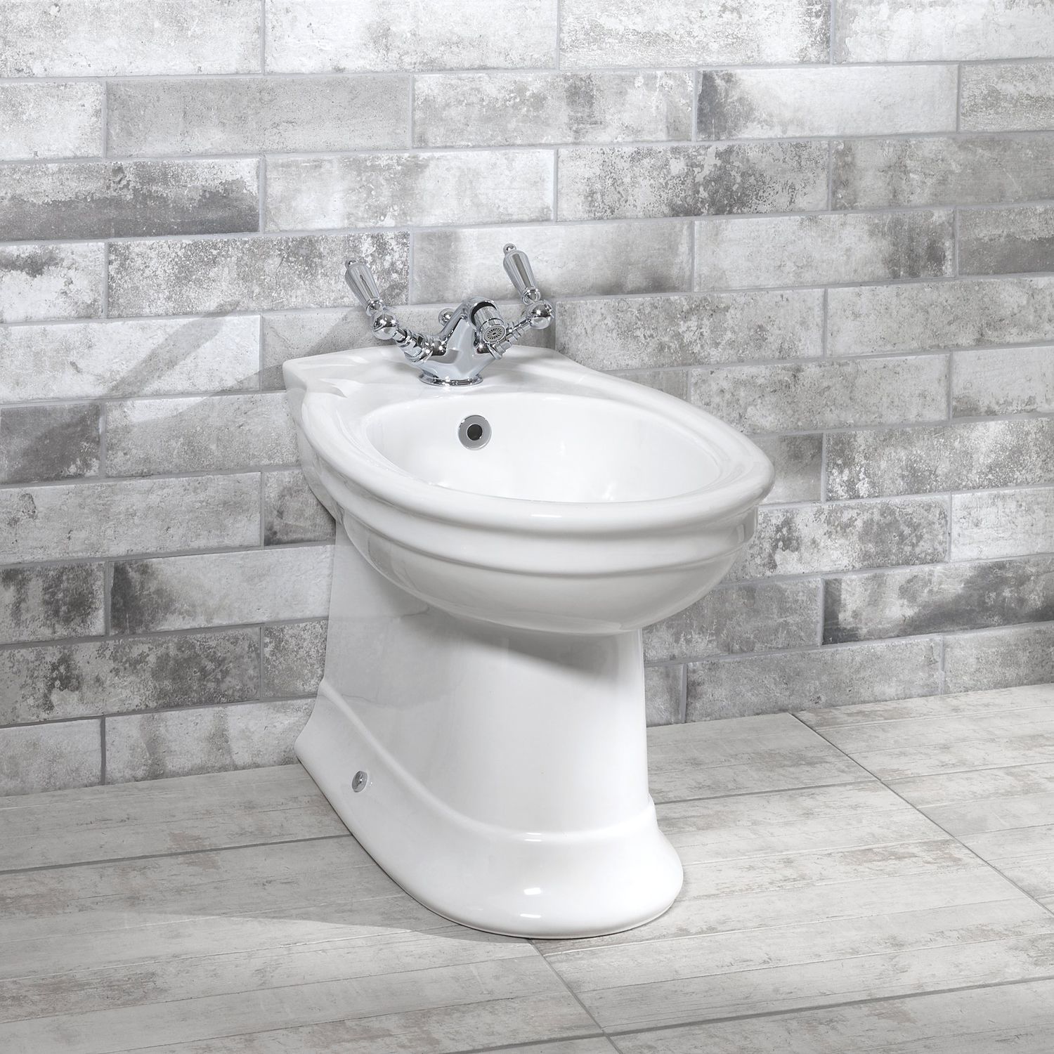 Porcelain bidet - 240.12100.WH - Aqua Prestige