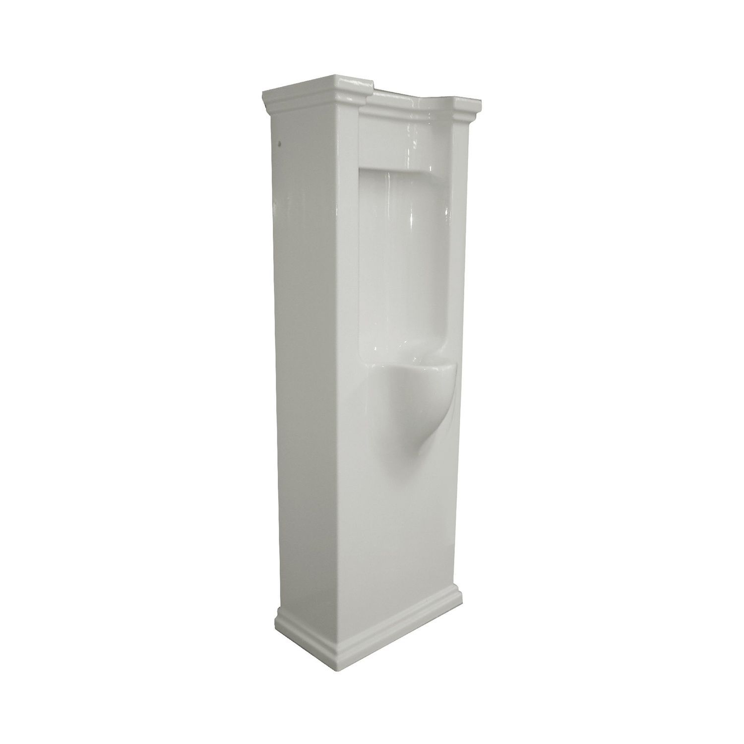 Porcelain urinal - WALDORF - Aqua Prestige - floor-mounted / commercial ...