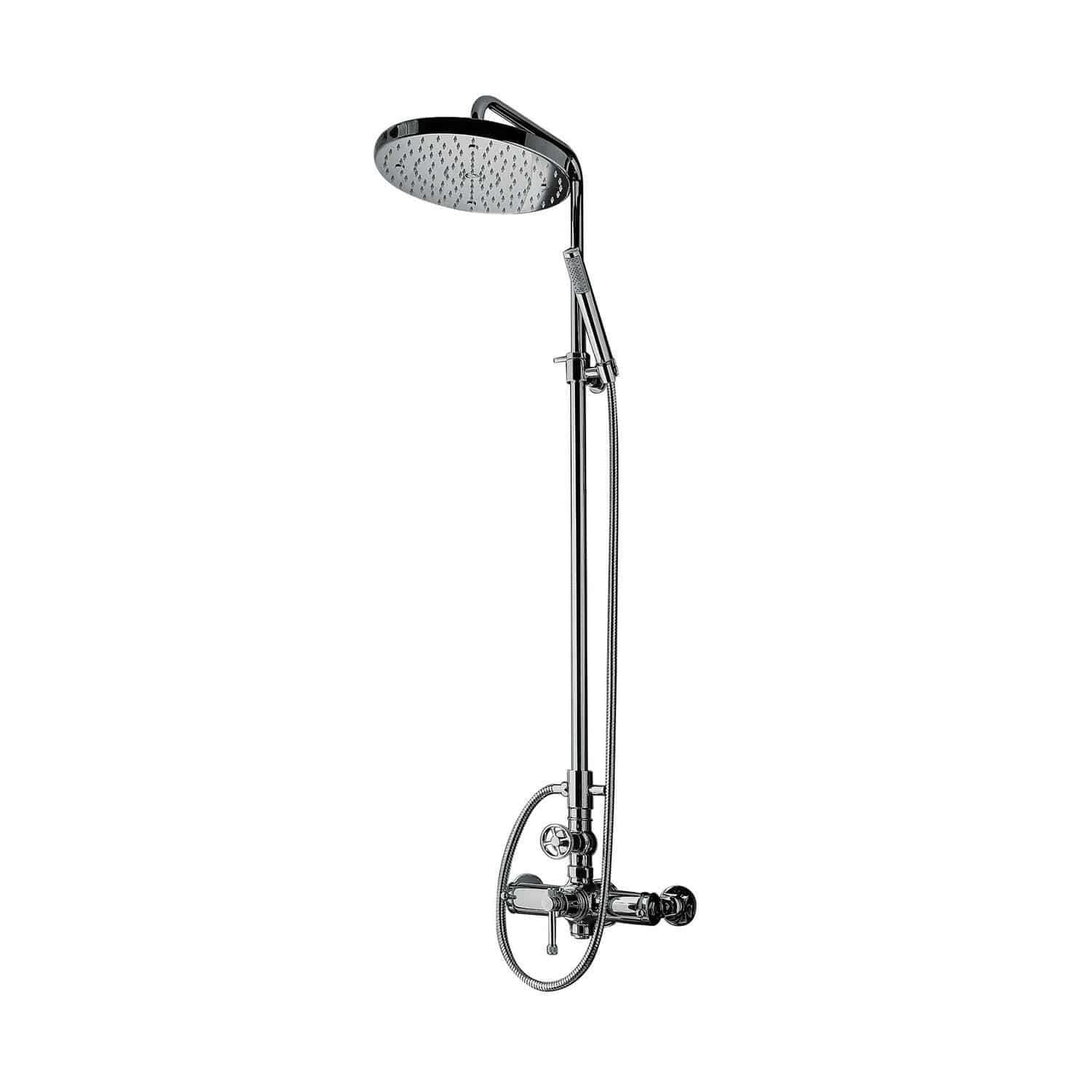 Wall-mounted shower set - ARENA 950.4917E-20.XX.XX - Aqua Prestige ...