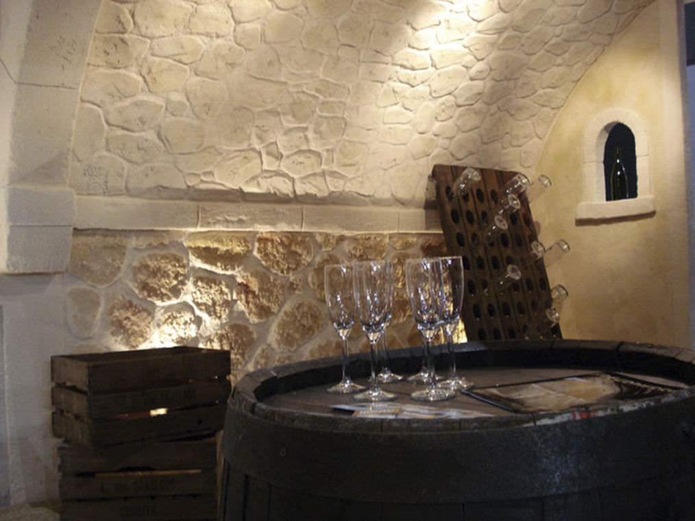 Decorative coating - DECOPIERRE 2 - DECOPIERRE - indoor / wall / for ...