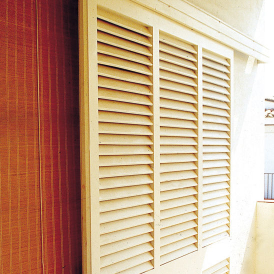 Sliding shutter - ECO IN : SF - SAHECO - wooden / door