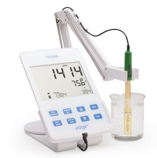 Multi-parameter water analyzer - HI2003 - Hanna Instruments - conductivity