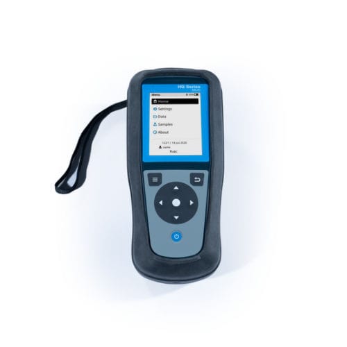 Handheld pH meter - HQ4200 - HACH - digital