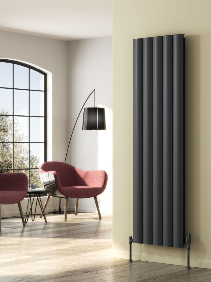 Hot water radiator - BELVA - REINA DESIGN - 1001 w...1500 w / 1501 w ...