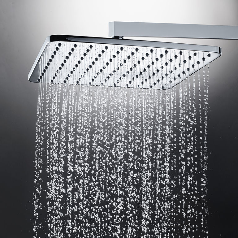 Wall-mounted shower head - I00598 - BOSSINI - ceiling-mounted / square ...