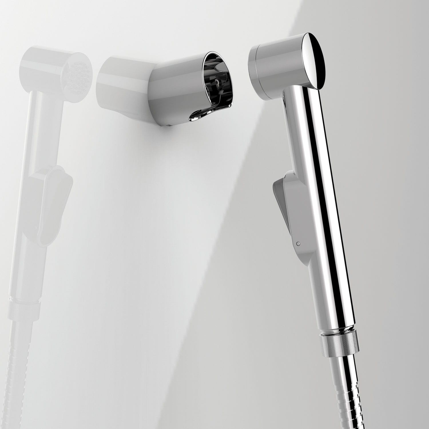 Recessed wall shower set - C98029 - BOSSINI - contemporary / with hand ...