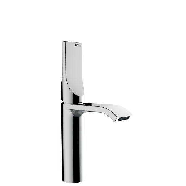Washbasin mixer tap - E89603 - BOSSINI - countertop / chromed metal ...