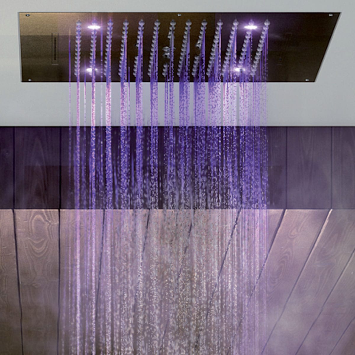 Recessed ceiling shower head - H38909 - BOSSINI - rectangular ...