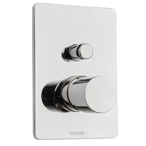 Shower mixer tap - Z00006 + Z00005 - BOSSINI - wall-mounted / built-in ...