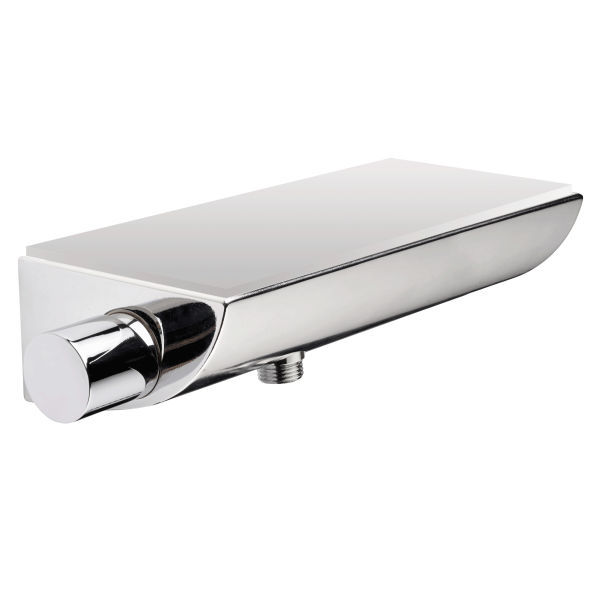 Shower mixer tap - V40003 - BOSSINI - wall-mounted / stainless steel ...