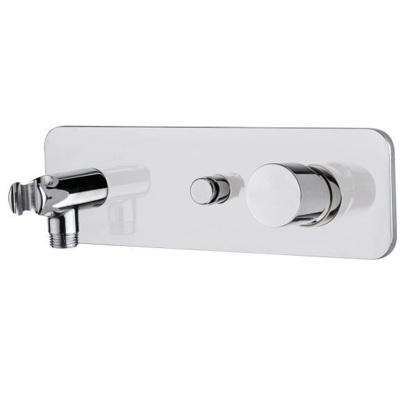 Shower mixer tap - Z005360 - BOSSINI - wall-mounted / mechanical / brass