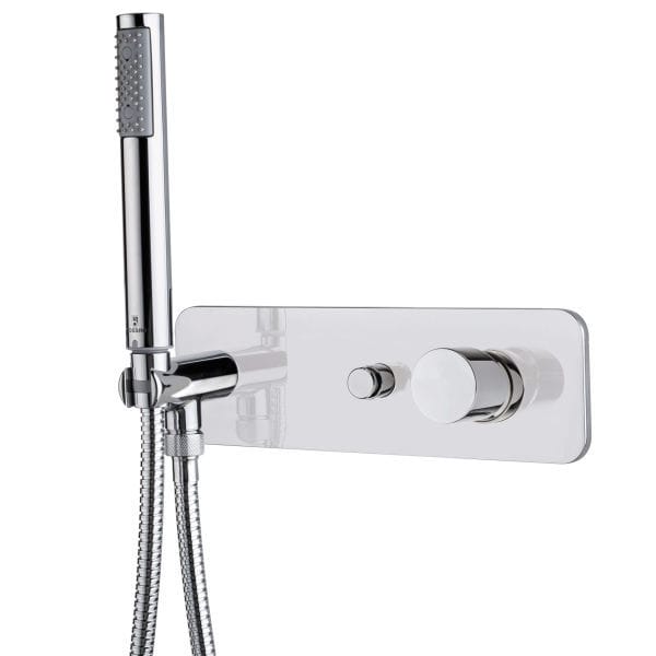 Shower mixer tap - Z005361 - BOSSINI - wall-mounted / mechanical / brass