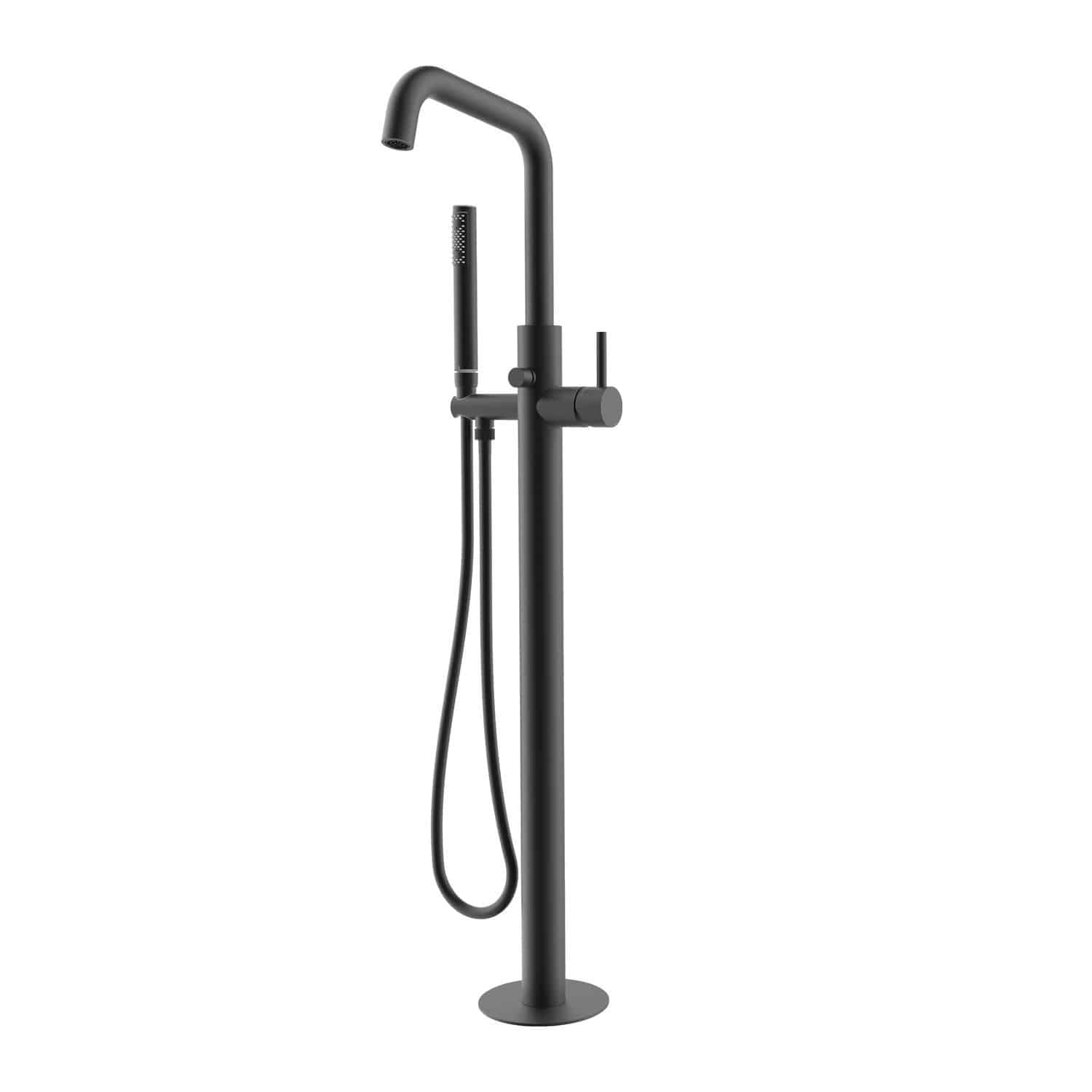 Bathtub mixer tap - Z00752 - BOSSINI - floor-mounted / brass / zamak