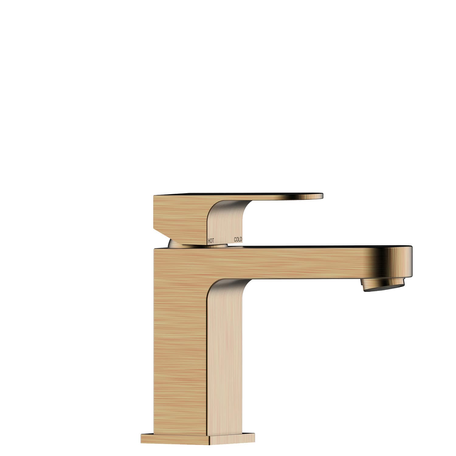 Washbasin mixer tap - Z00704 - BOSSINI - countertop / mechanical / brass