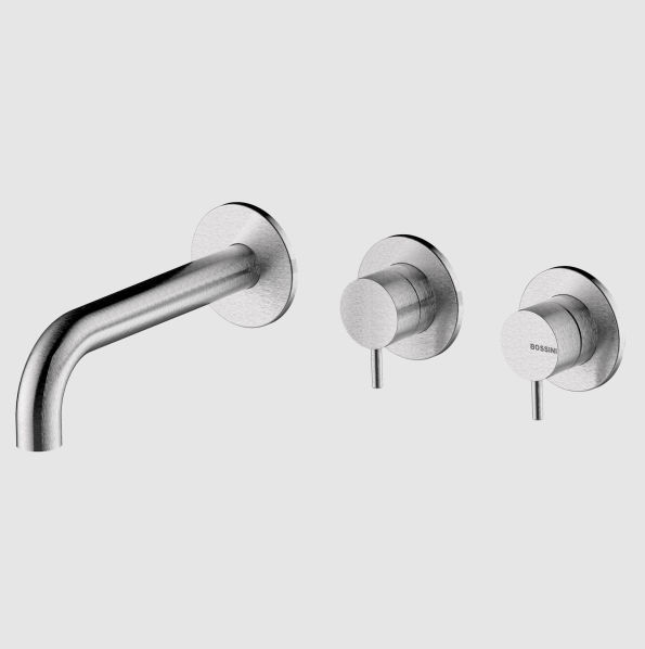 Shower mixer tap - INZ213 + INZ211 - BOSSINI - for bathtub / wall ...