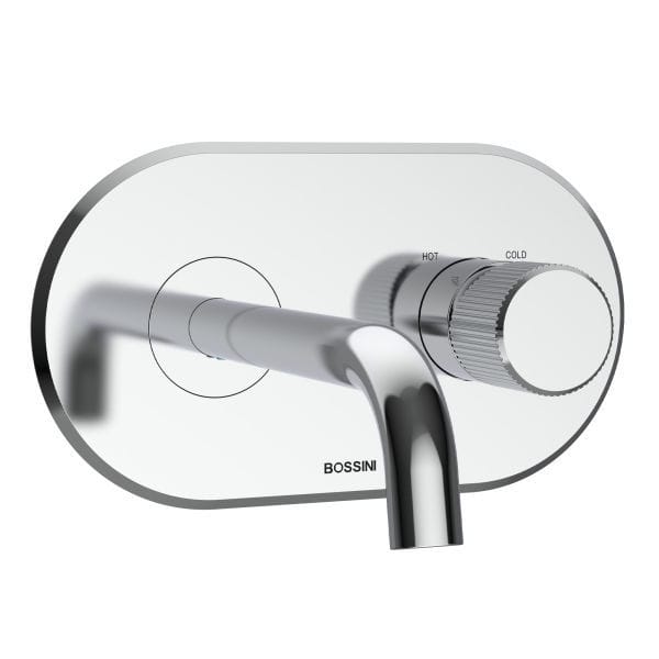 Washbasin mixer tap - Z00920 - BOSSINI - wall-mounted / chromed metal ...