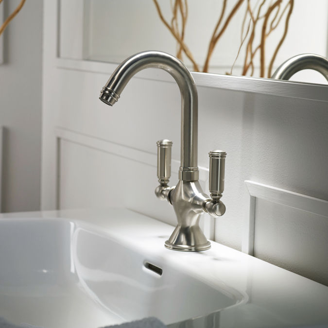 Double-handle washbasin mixer tap - Z001301 - BOSSINI - countertop ...
