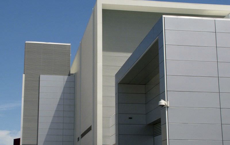 Panel cladding - THE ART GALLERY NSW - Vitragroup - fiber cement / smooth