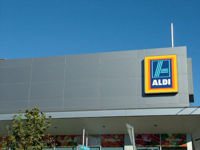 Panel cladding - ALDI STORES - VITRAPANEL - Vitragroup - fiber cement ...