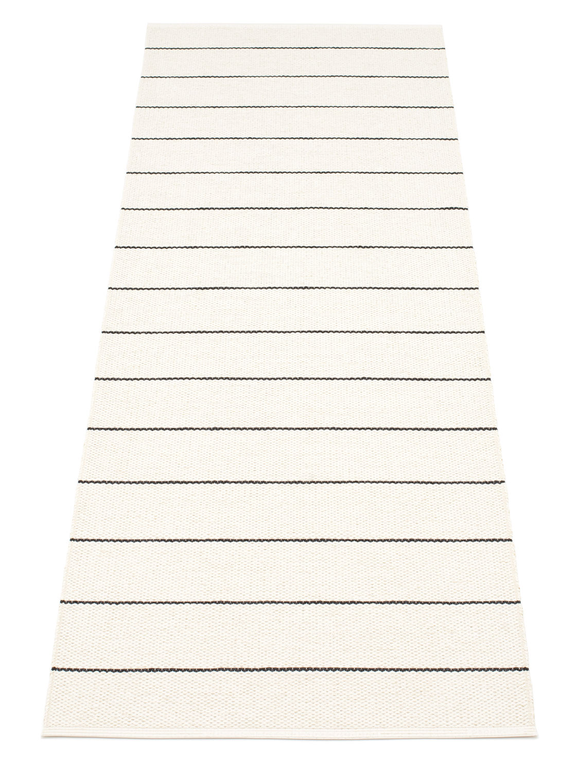 Contemporary rug - LINN - Pappelina - striped / plastic / rectangular