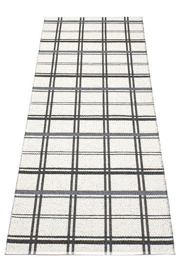 Contemporary rug - ALICE - Pappelina - plaid / plastic / rectangular