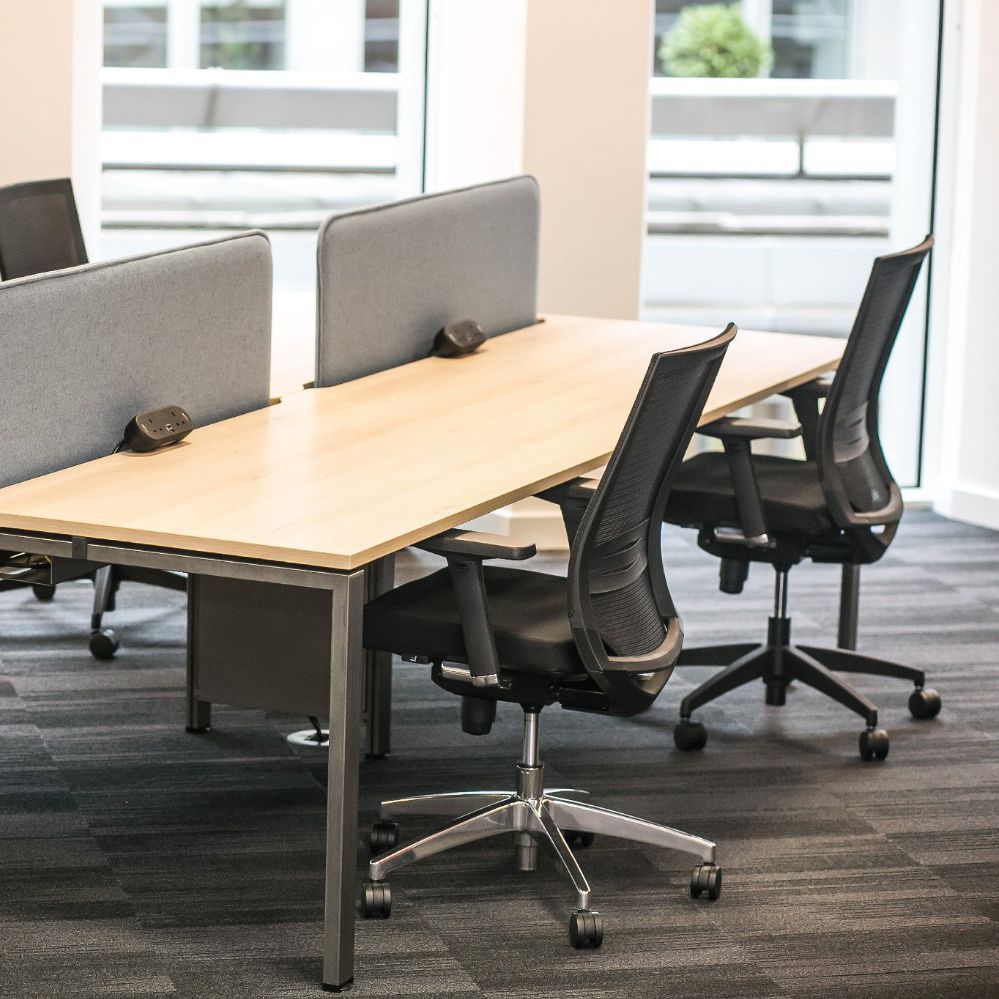 Polypropylene task chair SIFT KI Europe mesh nylon on casters
