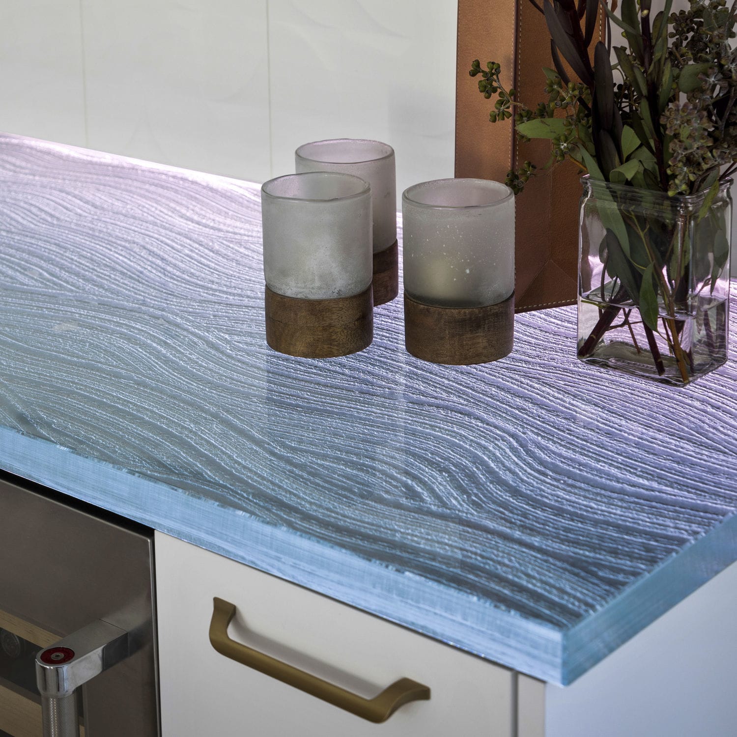 Glass countertop - ThinkGlass - Dekton® / Corian® / Fenix NTM®
