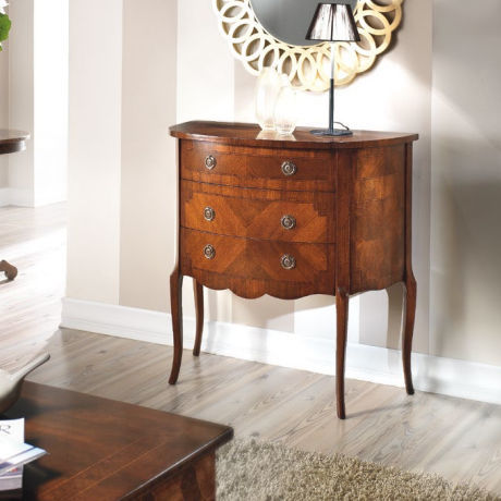 Chest of drawers with long legs - 464 - Bbelle - classic / wooden / 2 ...