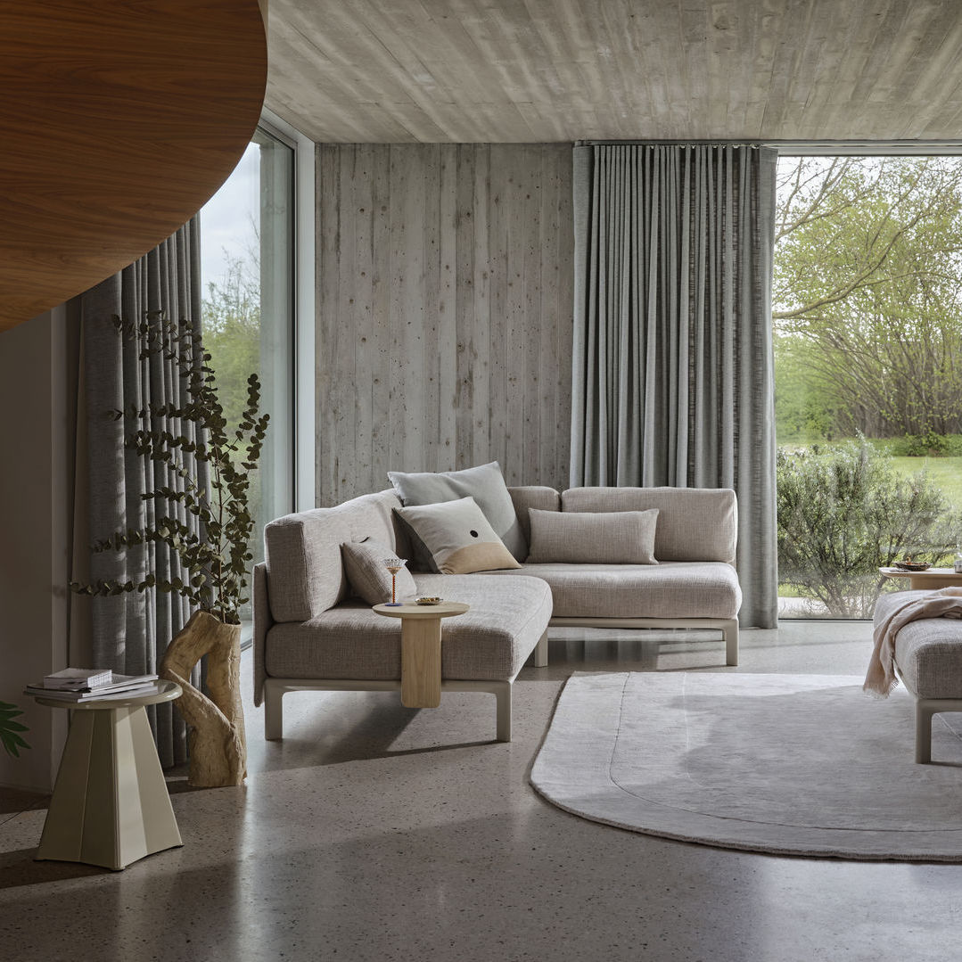 Modular sofa - ANAGRAM - vitra - corner / contemporary / fabric