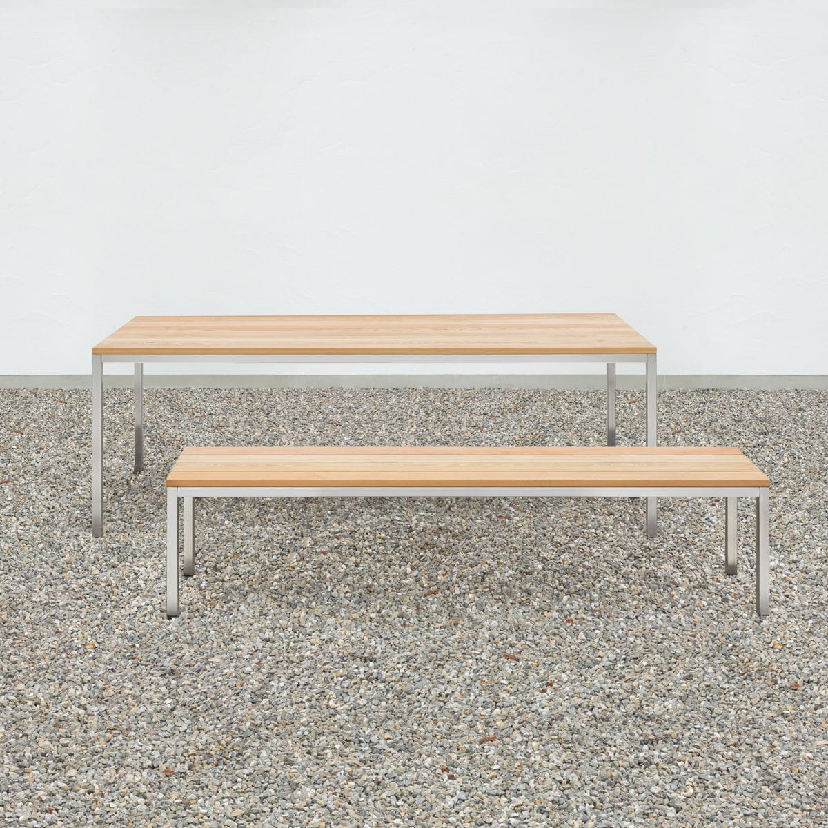 Contemporary table - at_20 - Silvio Rohrmoser - solid wood / larch ...